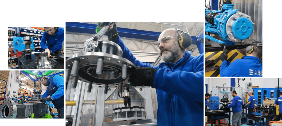 BASE A.Ş. • Heavy-Duty Axles and Drivetrain Components